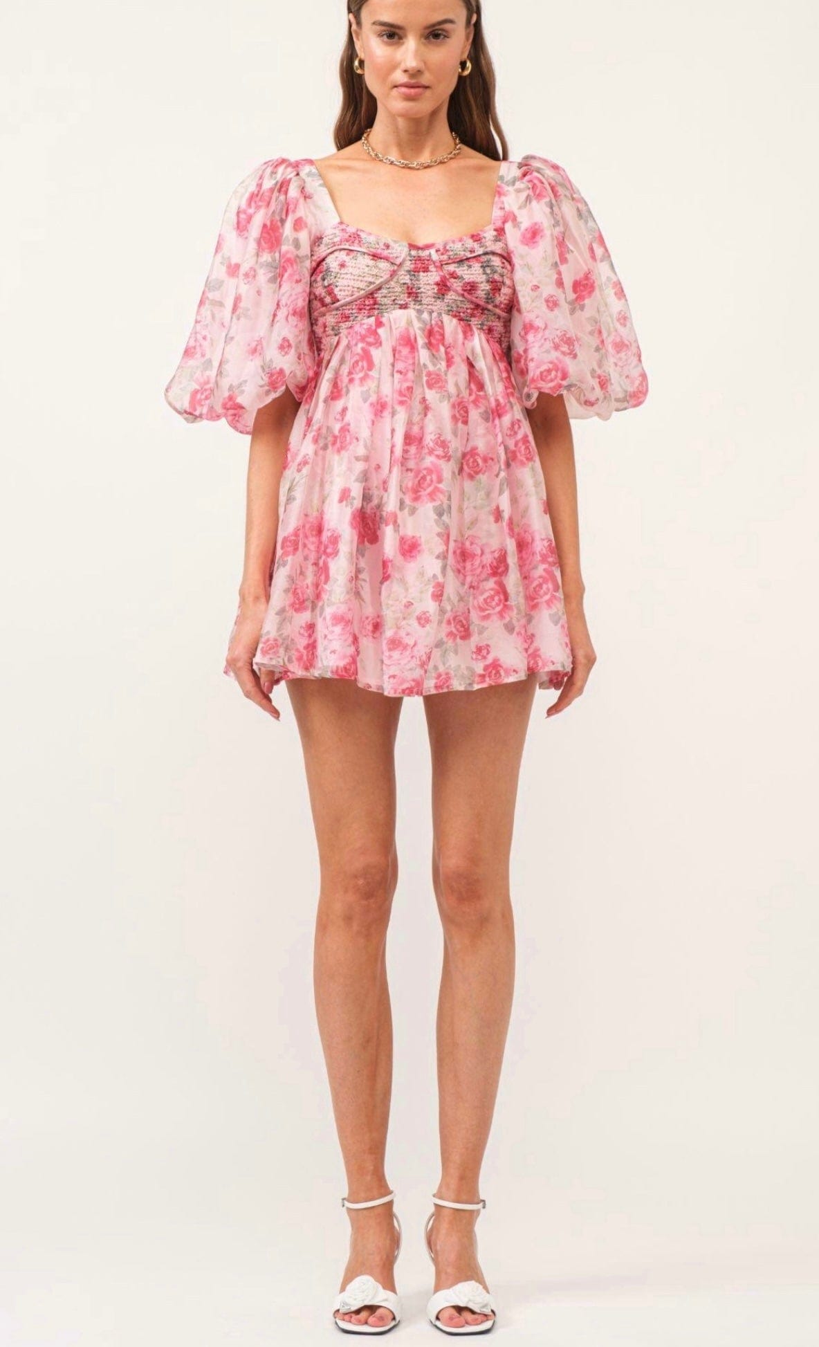 Pink Rose Dress – TheMellieShop