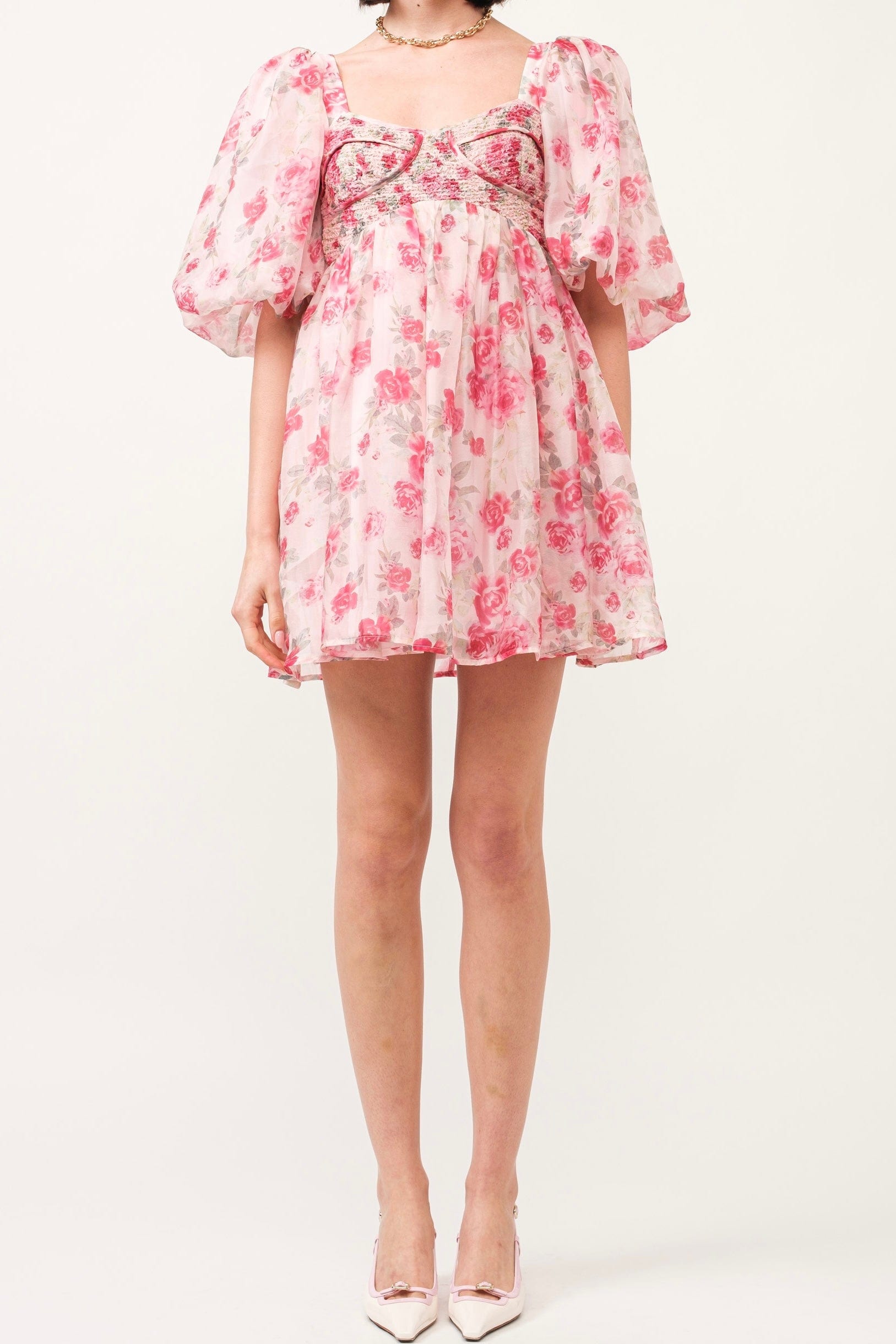 Pink Rose Dress – TheMellieShop